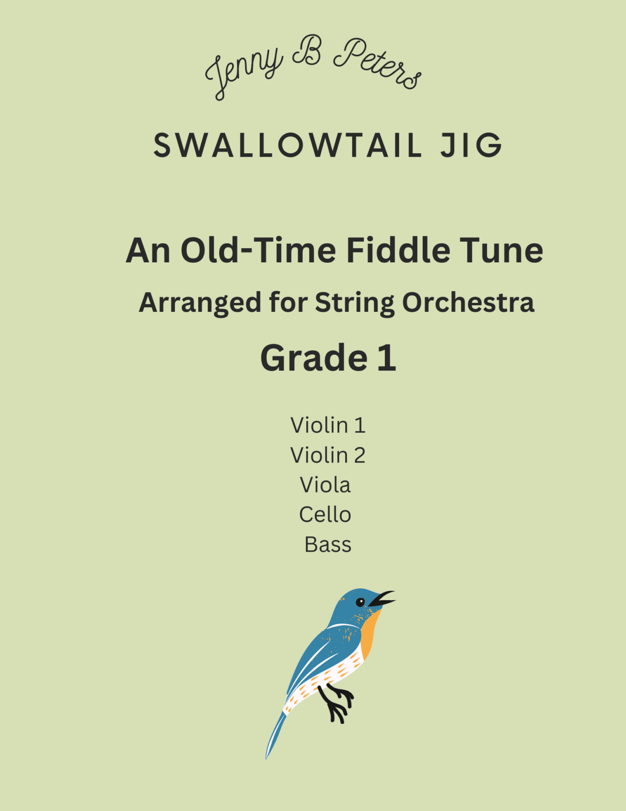 Swallowtail Jig - Flexible Fiddling Orchestra - Jenny B. Peters
