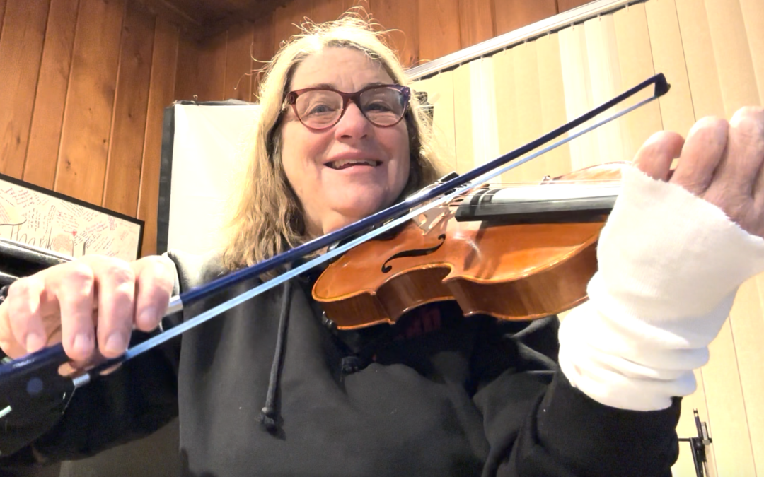 Exploring New Skills at a Fiddle Workshop - Jenny B. Peters